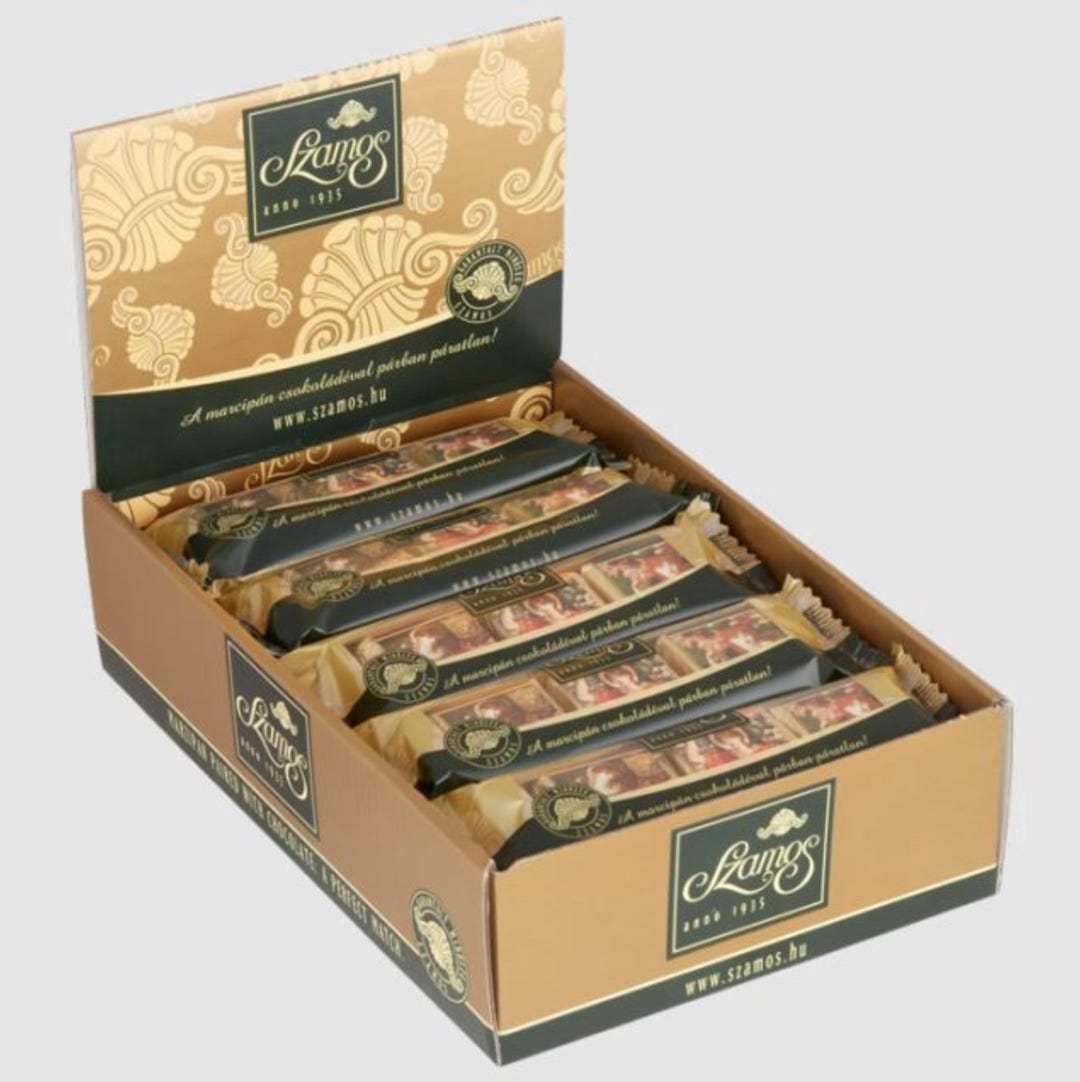 Traditional Hungarian Szamos Marzipan Gift Box Sets Different Flavors ...