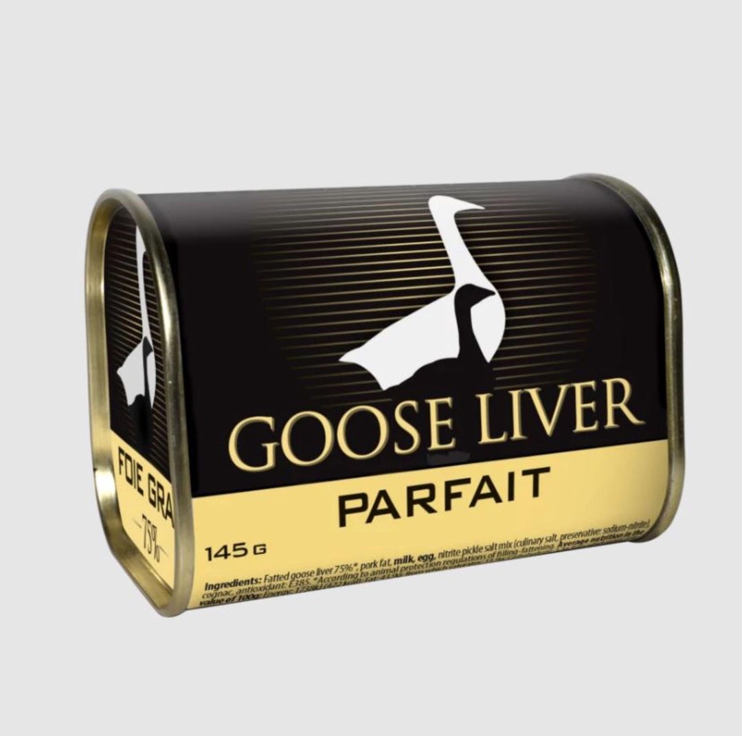 Hungarian Premium Goose Liver Parfait 145g Gift Set - Etsy