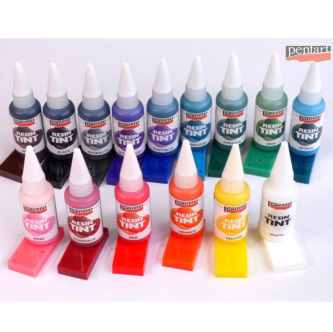 7 Pc Set of PENTART Resin Tint 20ml From Your Choice - Etsy