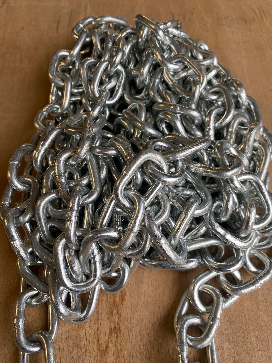 8 Meters of 6MM Heavy Duty Galvanised Anchor Chain, Boat Mooring Chain ...