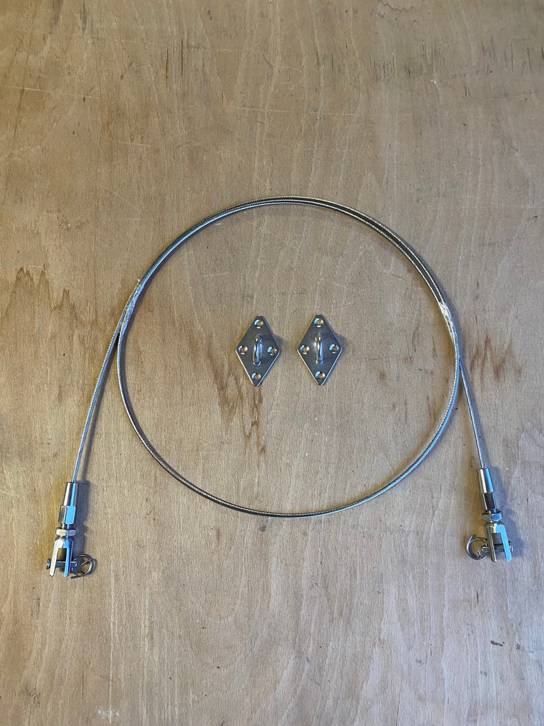 2 Meter Long Stainless Steel 316 Marine Grade 3mm Wire Rope Balustrade ...