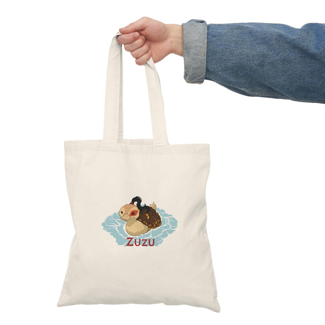 Zuko Turtle Duck Tote Bag: Avatar the Last Airbender Cotton Canvas - Etsy