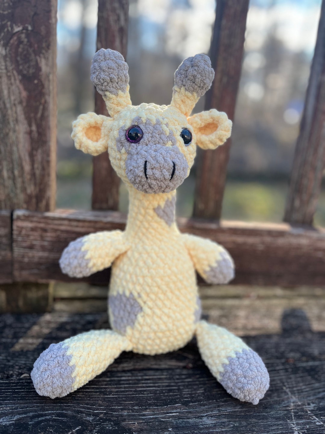 Gracie Giraffe Crochet Pattern - Etsy