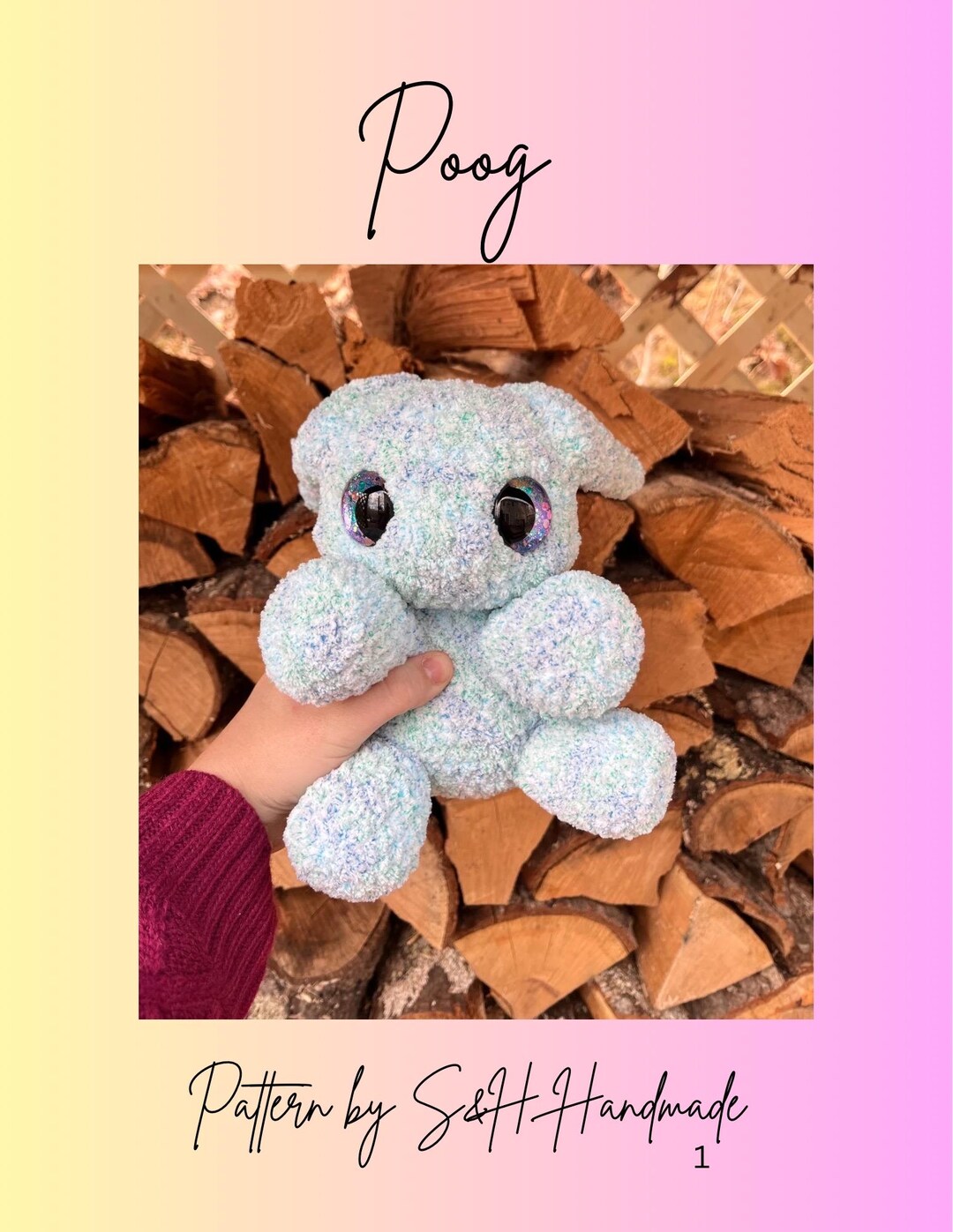 Poog Crochet Pattern PDF ONLY - Etsy