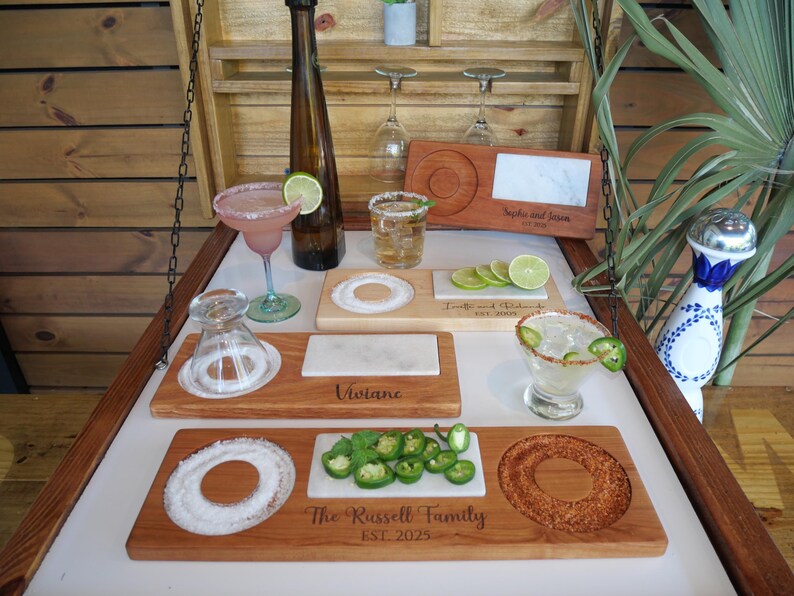 Salt Rimmer for Margarita - Personalized Cocktail Board for Martini. - Etsy