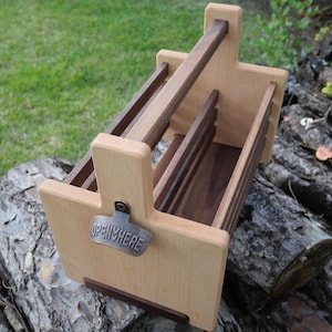 Handmade Personalized Wooden Barbecue Grill Caddy-father's Day Gifts ...