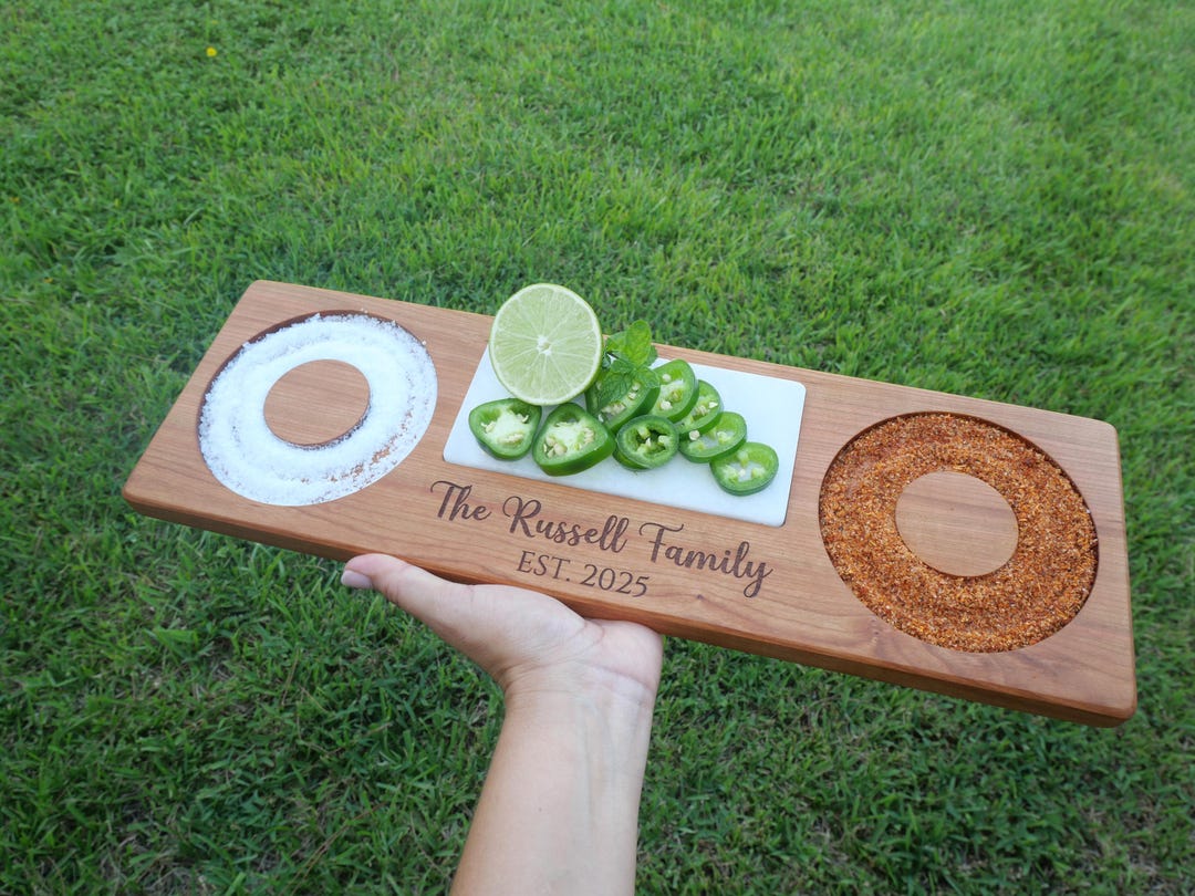Salt Rimmer for Margarita - Personalized Cocktail Board for Martini. - Etsy