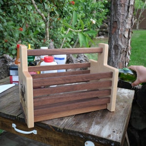 Handmade Personalized Wooden Barbecue Grill Caddy-father's Day Gifts ...