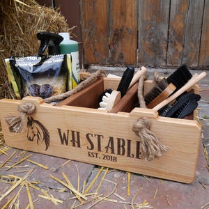 Personalized Horse Grooming Tote, Equestrian Accessories, Equestrian ...