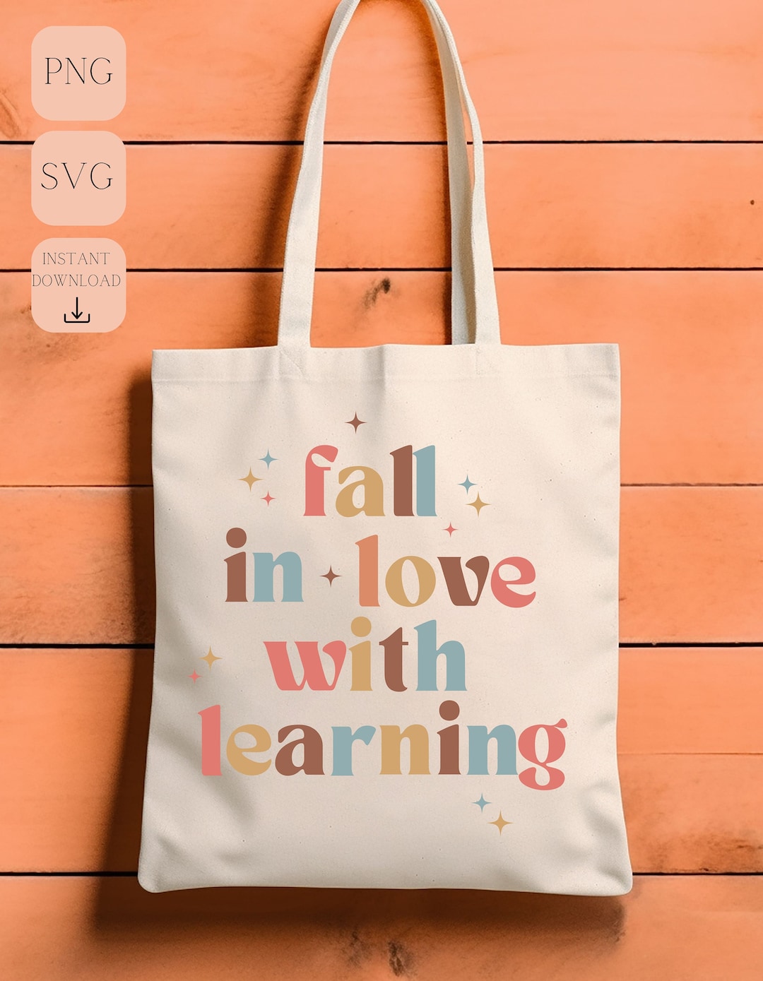 Fall in Love With Learning SVG, Fall Teacher PNG, Fall Teacher SVG - Etsy