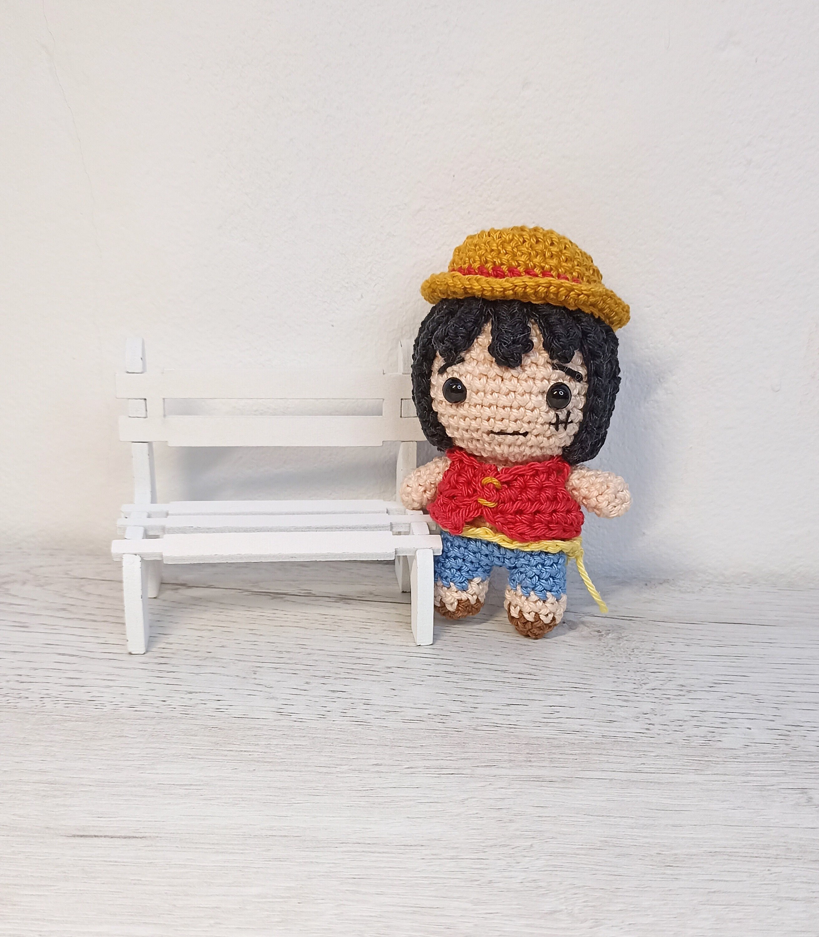 Luffy Amigurumi / Pirate Crochet Pattern / Spanish & English - Etsy