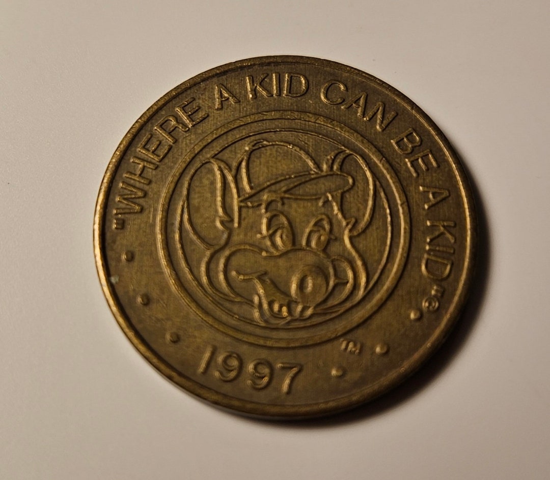 1997 Chucky Cheese Token - Etsy
