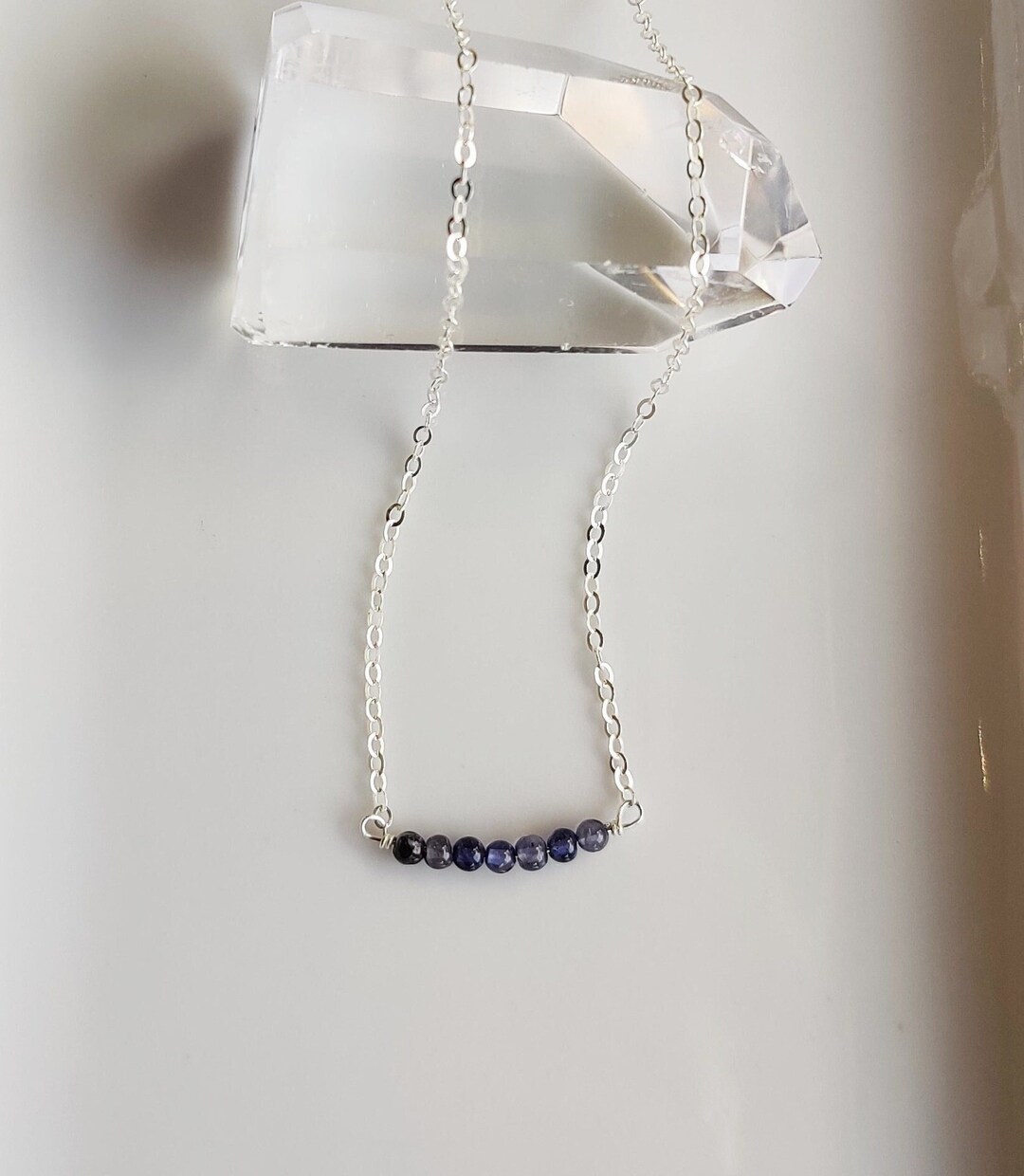 Iolite Necklace - Etsy