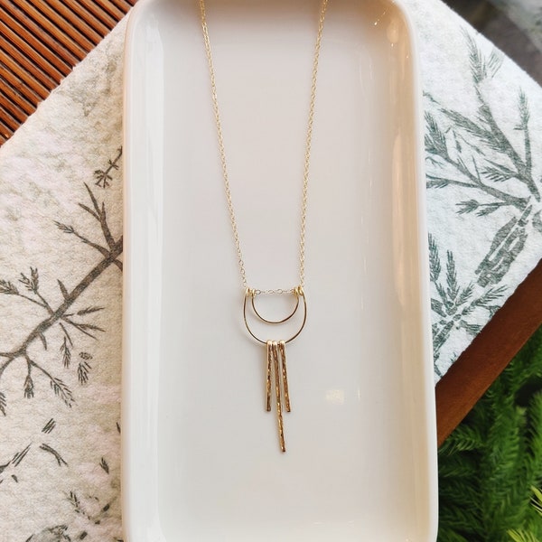 Fringe Necklace - Etsy