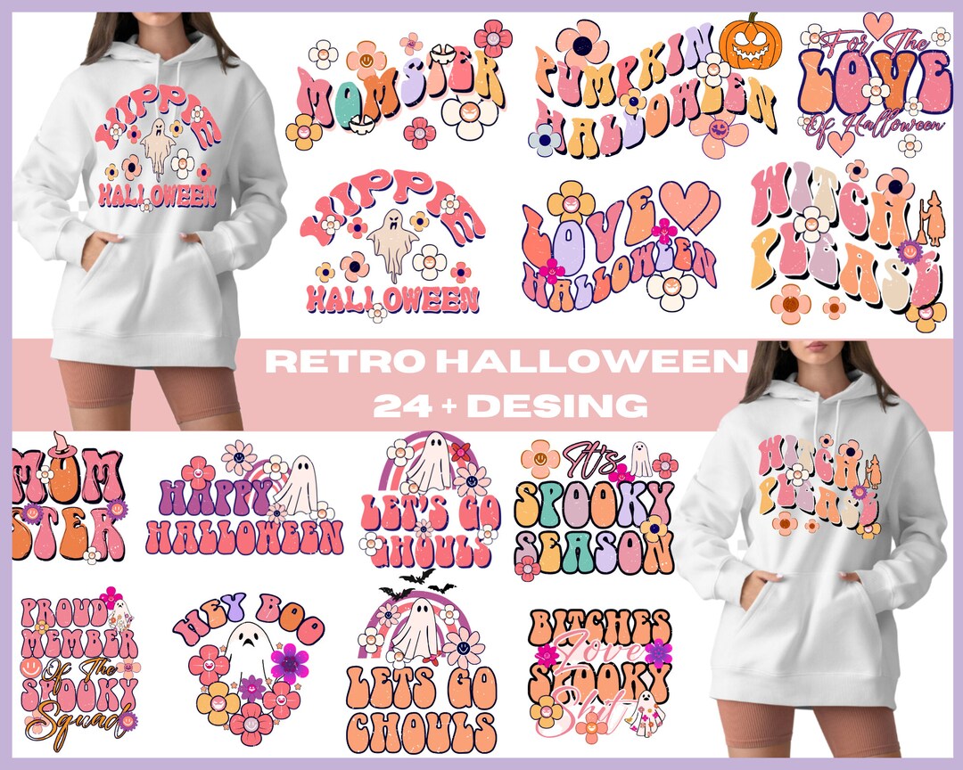 TRENDY Retro Halloween Png Bundle Retro Halloween Png Retro - Etsy