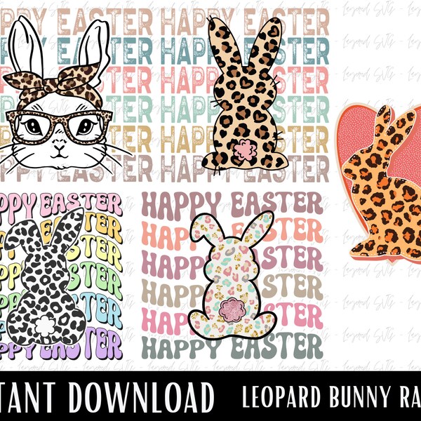Cheetah Print Bunny Png - Etsy