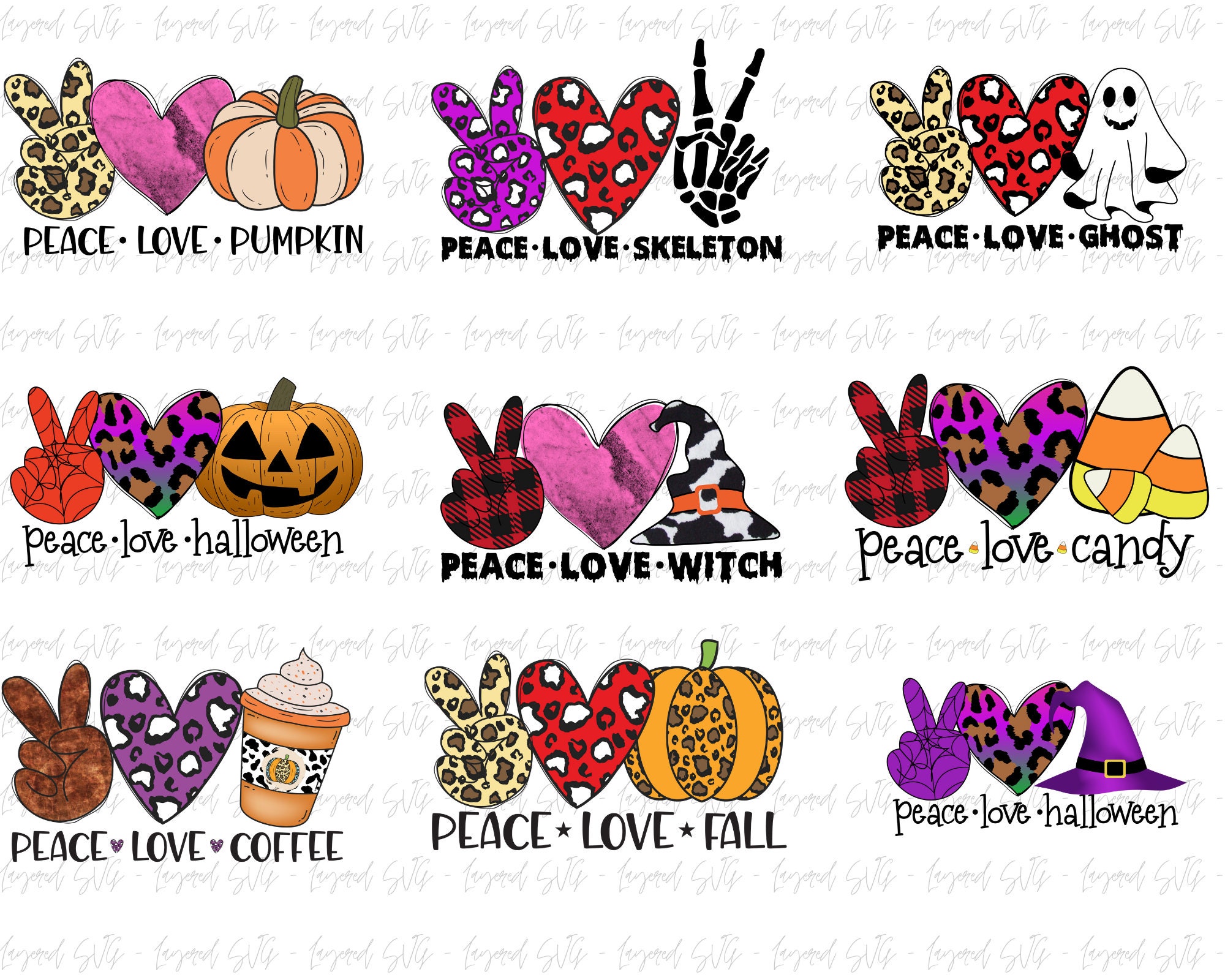Spooky Bundle Png Halloween Png Halloween Bundle Spooky - Etsy
