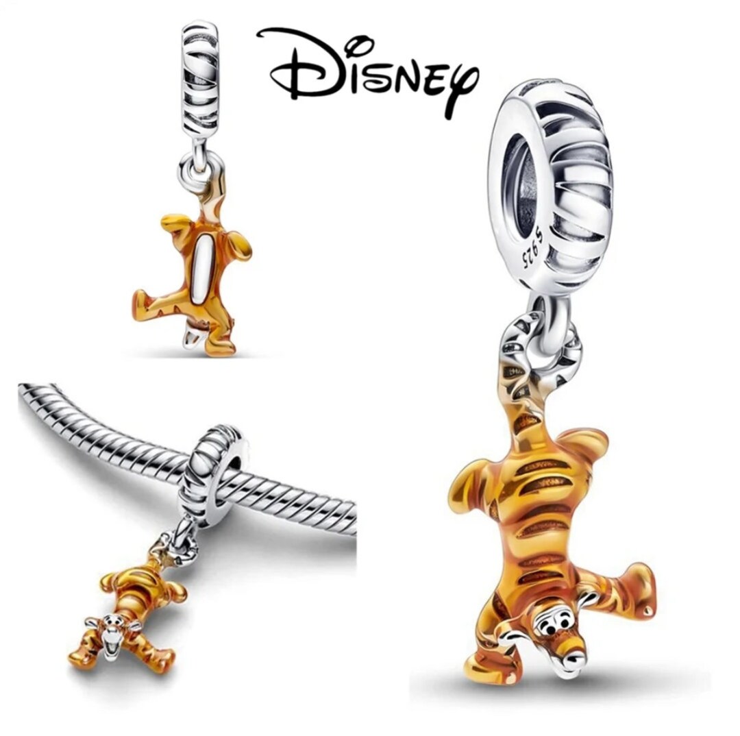 Upside Down Tigger Winnie the Pooh Charm Genuine Sterling Silver 925 ...