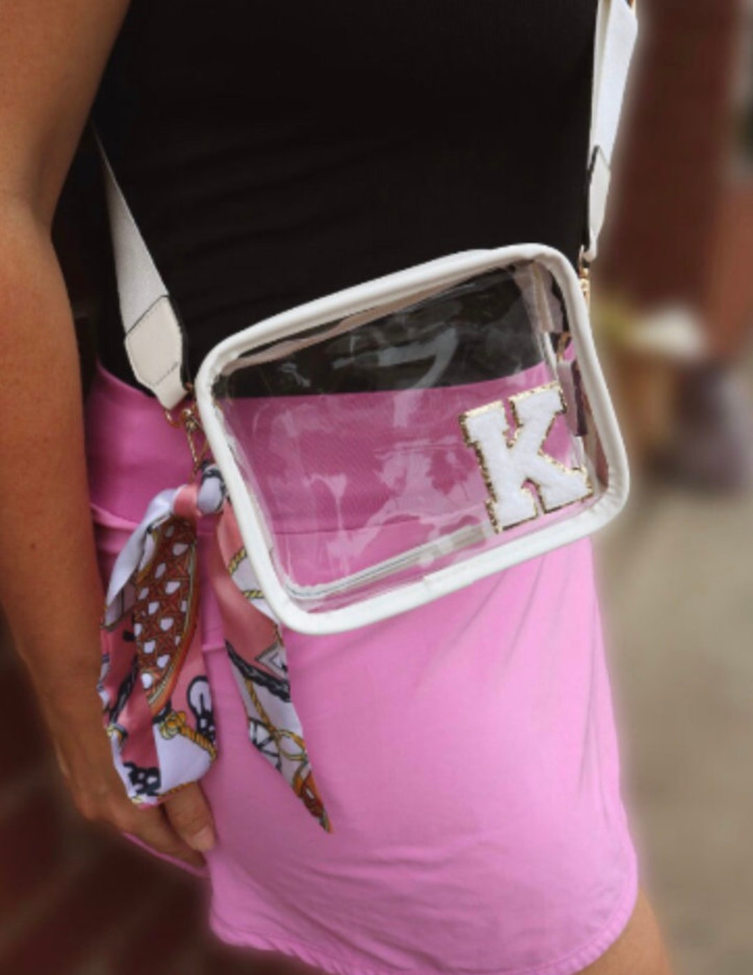 Clear Stadium Purse | Customizable Stadium Purse | Stadium Bag - Etsy