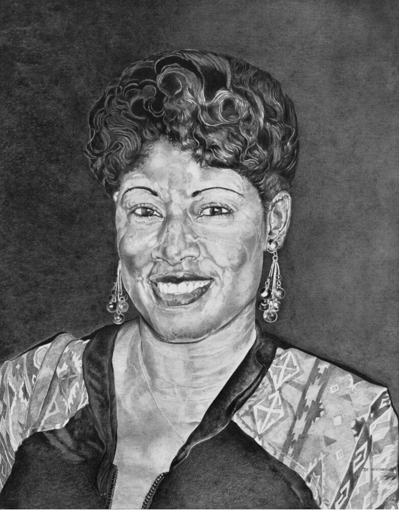 Original Free-hand Art Portraits by Joseph Mitchell16x20 - Etsy