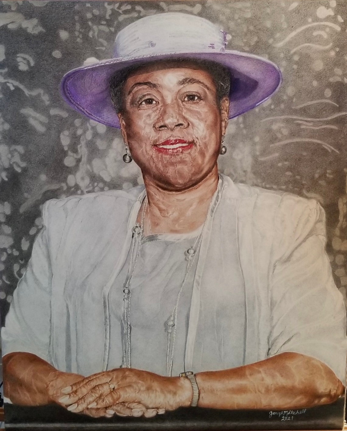 Original Free-hand Art Portraits by Joseph Mitchell16x20 - Etsy