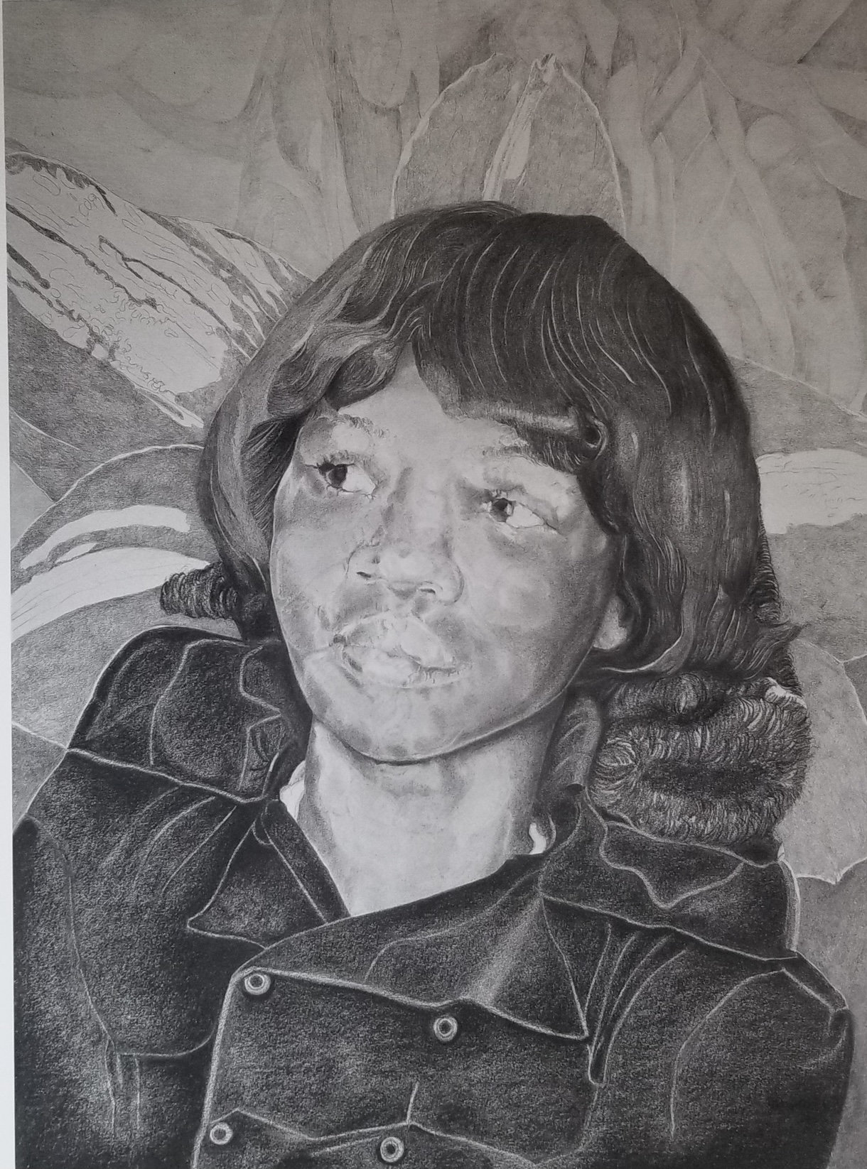 Original Free-hand Art Portraits by Joseph Mitchell(16x20) - Etsy