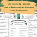 Book of Revelation Scavenger Hunt – Printable Bible Study Games, Bible ...