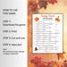Turkey Trivia Game, Thanksgiving Game, Team Building Game ...