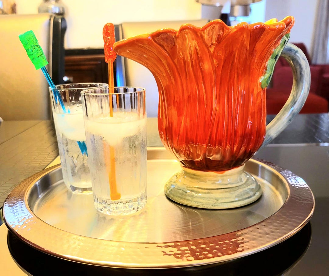 Painted Maxcera Pitcher - Etsy
