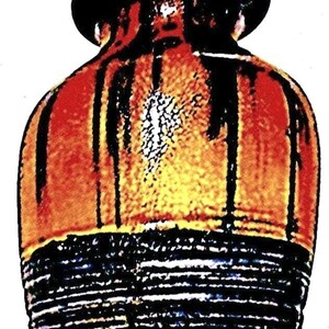 Dramatic Lava Drip Pottery Vase - Etsy