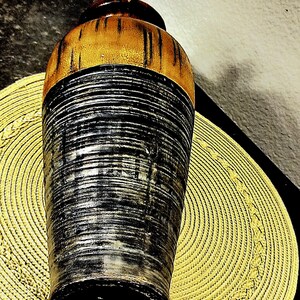 Dramatic Lava Drip Pottery Vase - Etsy