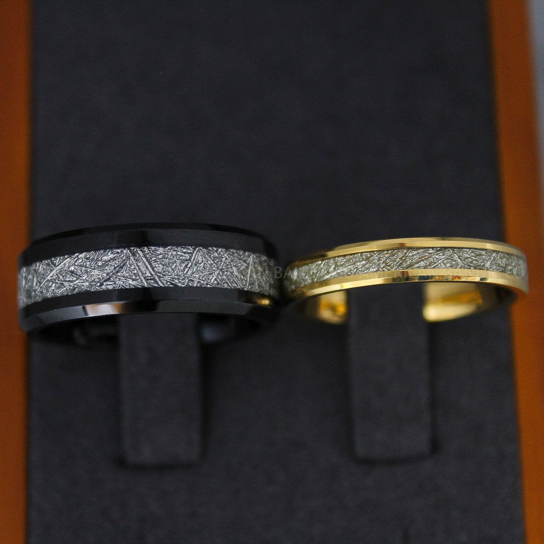 Meteorite Ring, Meteorite Wedding Rings, Meteorite Wedding Bands ...