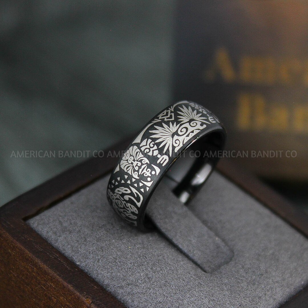 Polynesian Ring, Totem Ring, Polynesian Jewelry, Polynesian Wedding ...