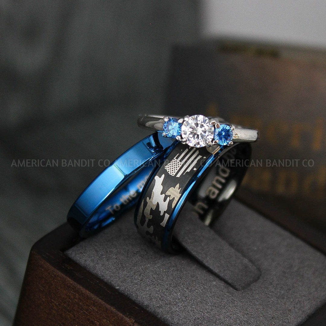 Camo Rings, Army Rings, Military Ring, Military Jewelry, Army Couple ...