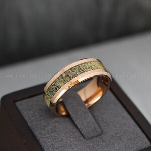 Deer Antler Ring, Antler Wedding Band, Deer Hunting Ring, Deer Hunting ...