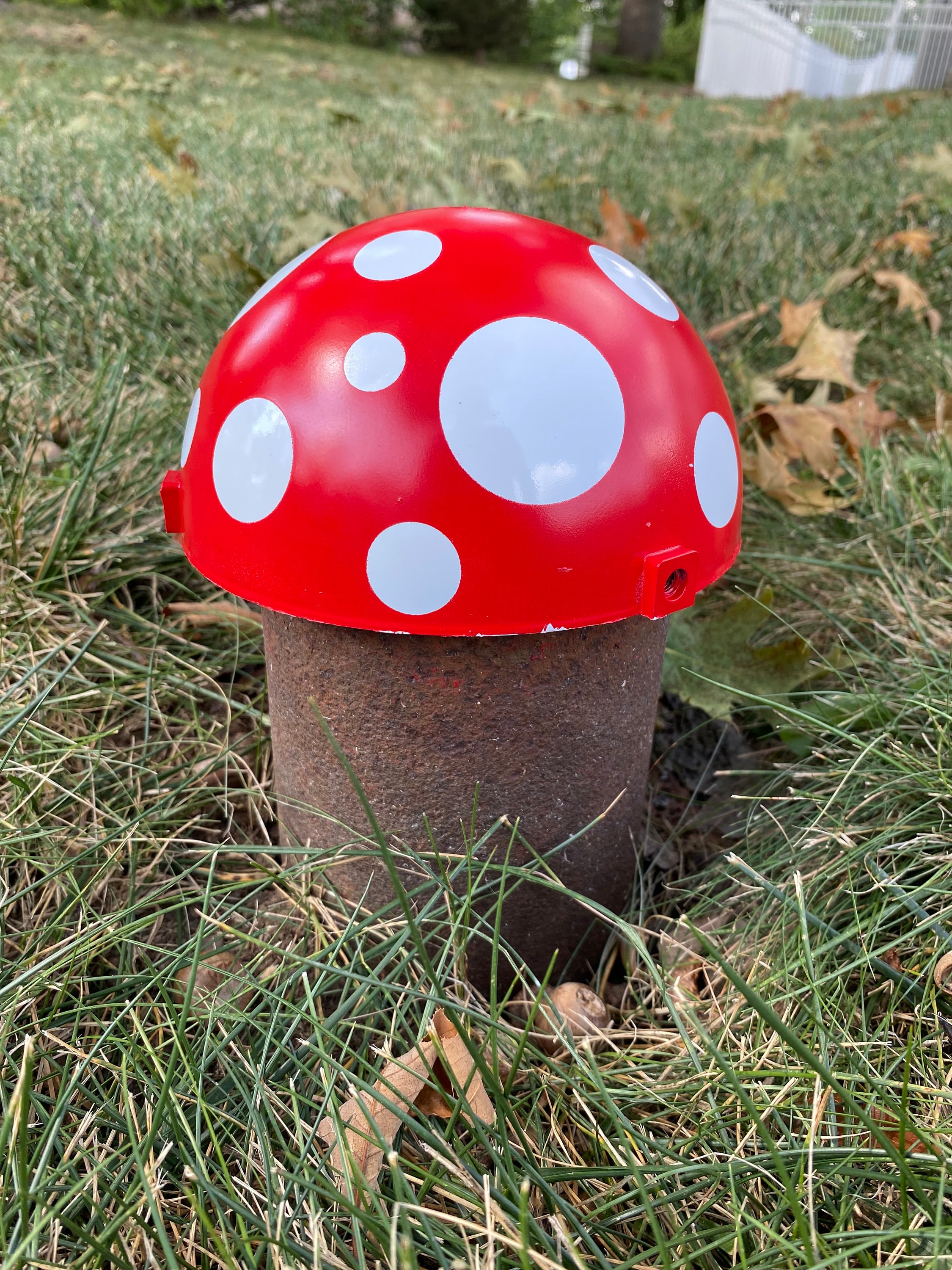 Mushroom Cap Vent Cap Replacement Yard Art - Etsy
