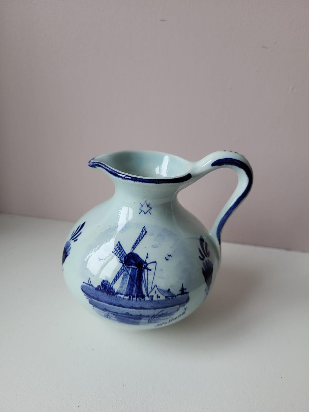 Authentic Delftware Ceramic Piece | Hand-painted Schoonhoven Holland ...