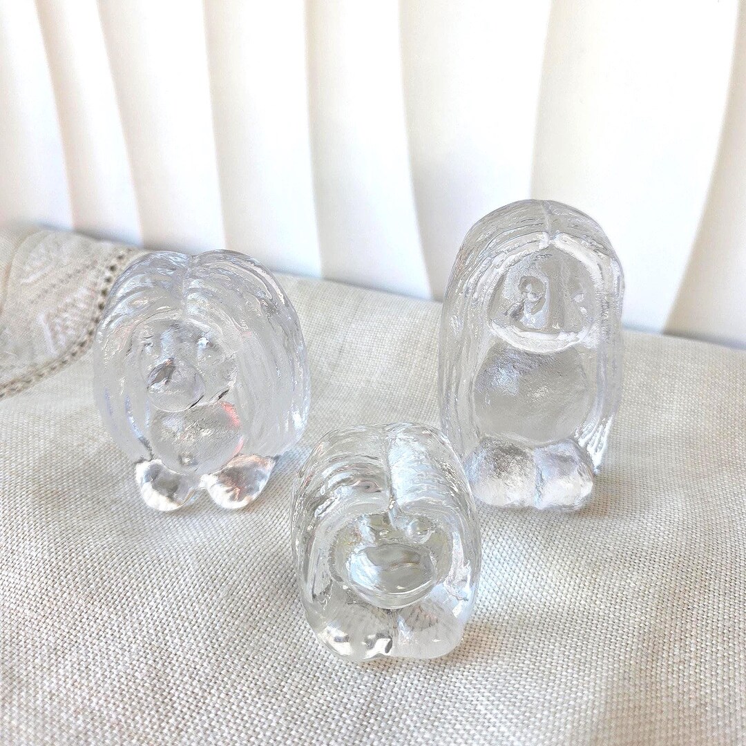 Vintage Swedish Glass Troll Figurines – Peter Johansson Bergdala Art ...