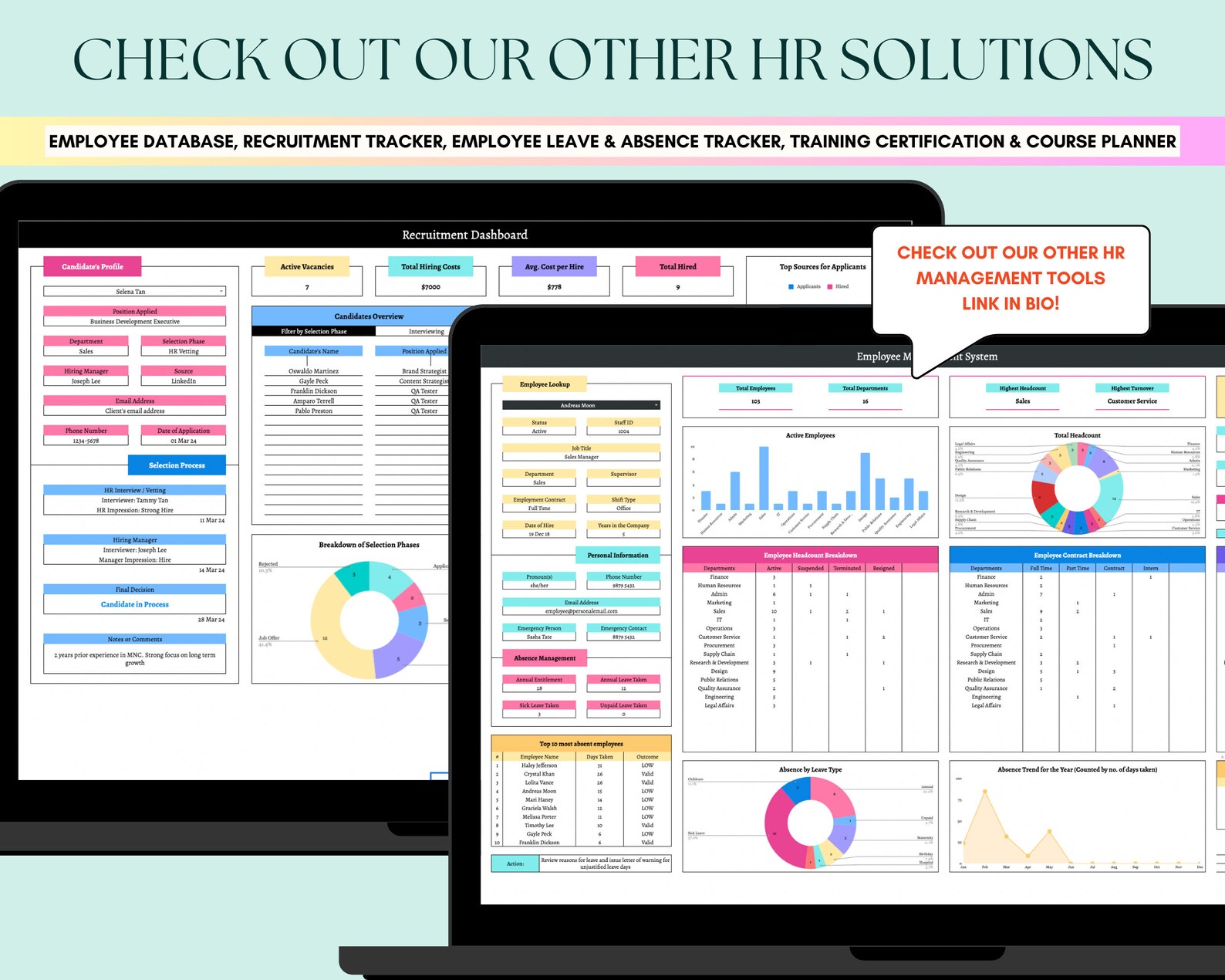 Employee Performance Evaluation Tracker on Google Sheet, Editable Evaluation Form, Digital Human ...