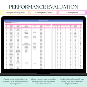 Employee Database & Leave Management System: Google Sheets Team Manager ...