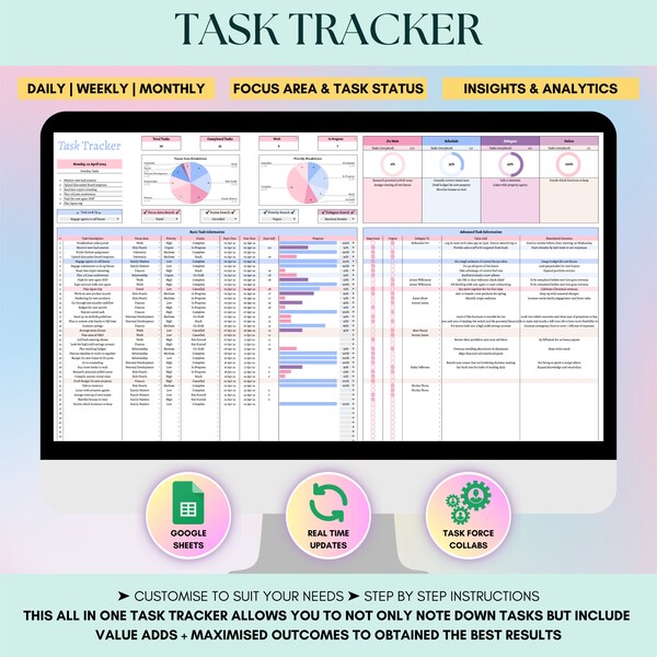 Productivity Planner - Etsy