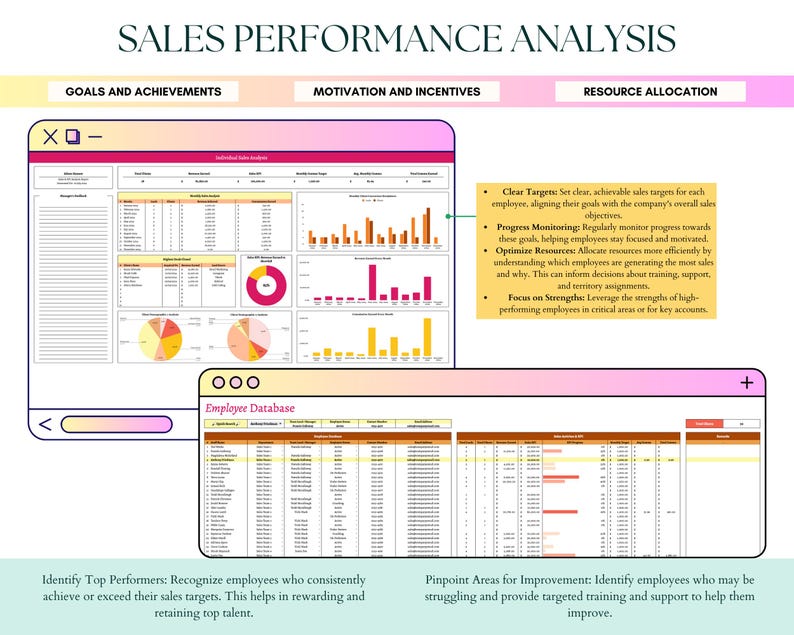 Sales Tracker With Team Performance Dashboard: Track Lead Sources ...