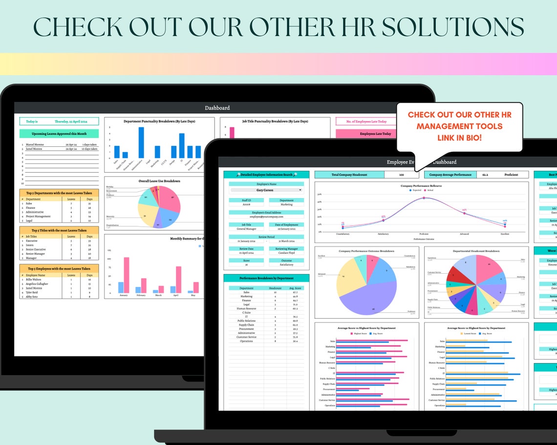 Recruitment Tracker Template, Hiring Dashboard, Applicant Tracking ...