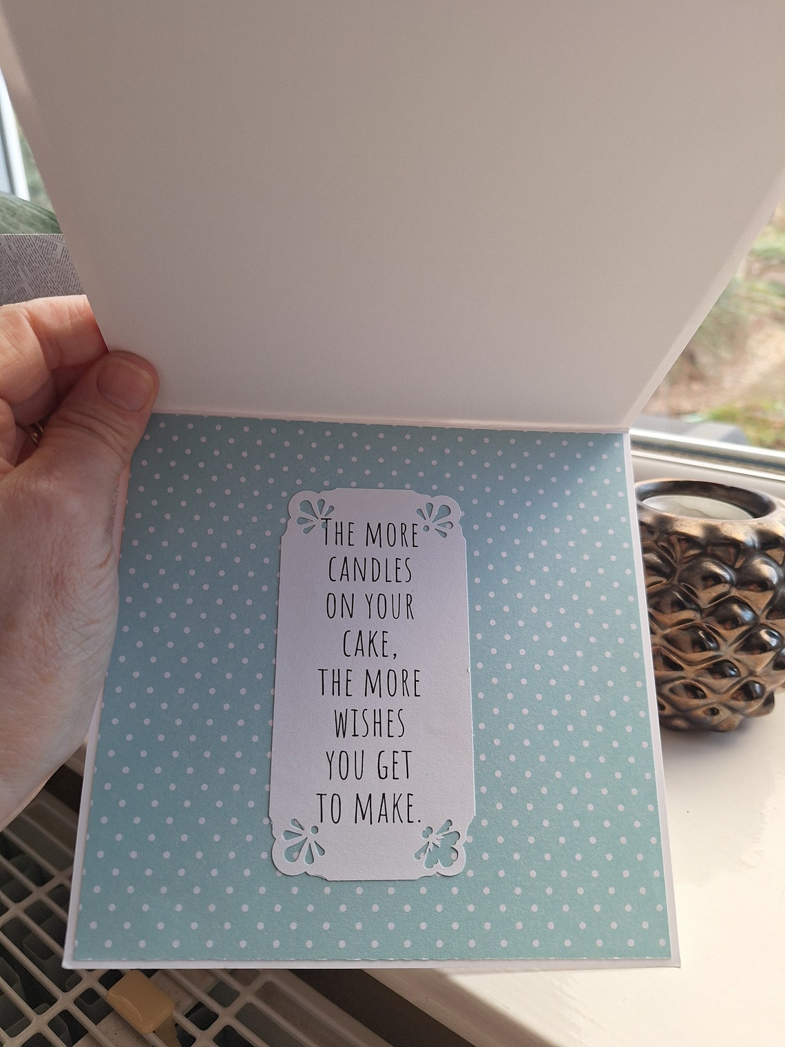 Hand Crafted Birthday Wishes Greetings Card - Etsy