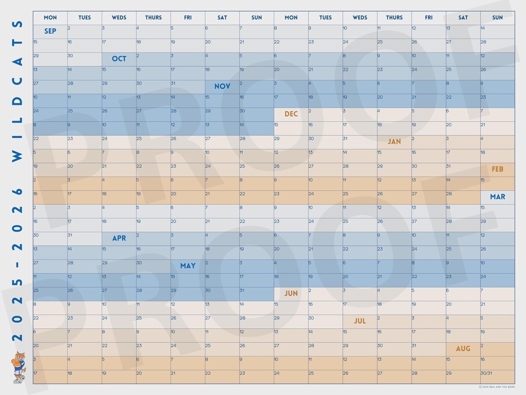 Design-your-own Custom Calendar Poster - Etsy Australia