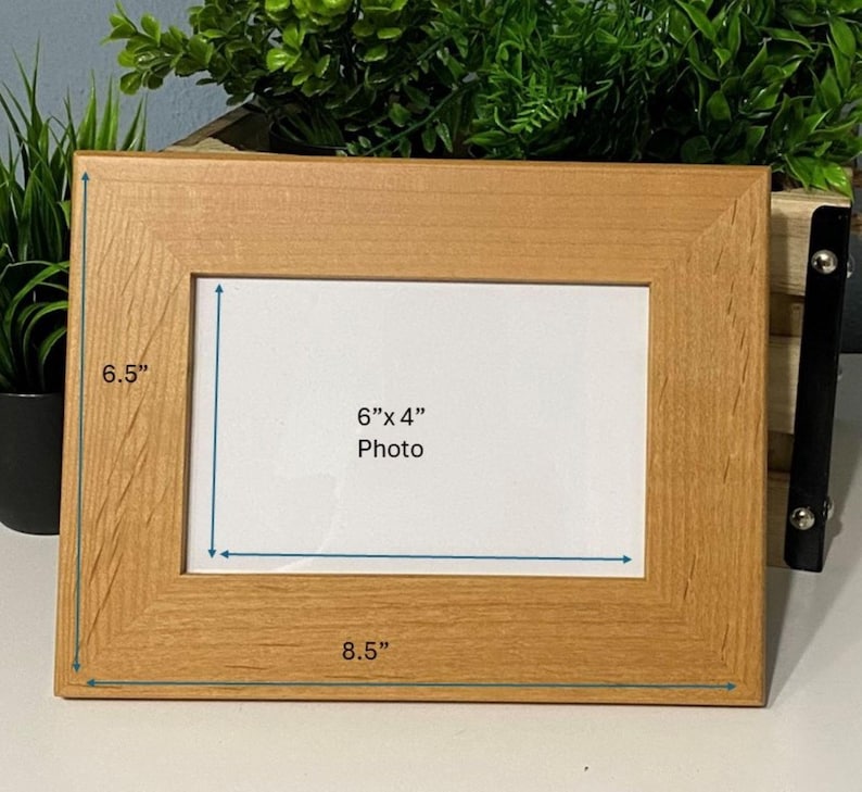 Wildflowers Picture Frame | Personalized Options | 6x4 or 4x6 - Etsy