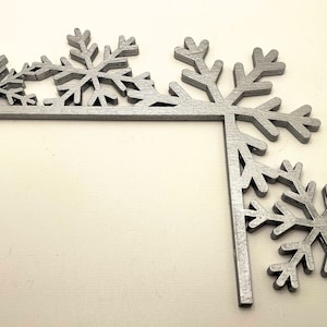 Snowflake Door Corner| Left or Right Side - Etsy