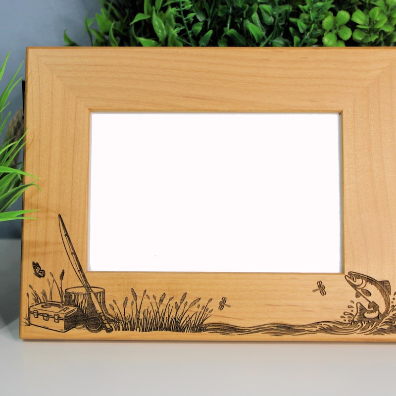 Fishing Pole Picture Frame - Etsy