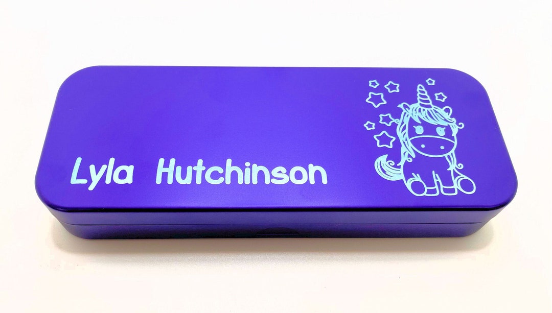 Metal Pencil Box - Etsy