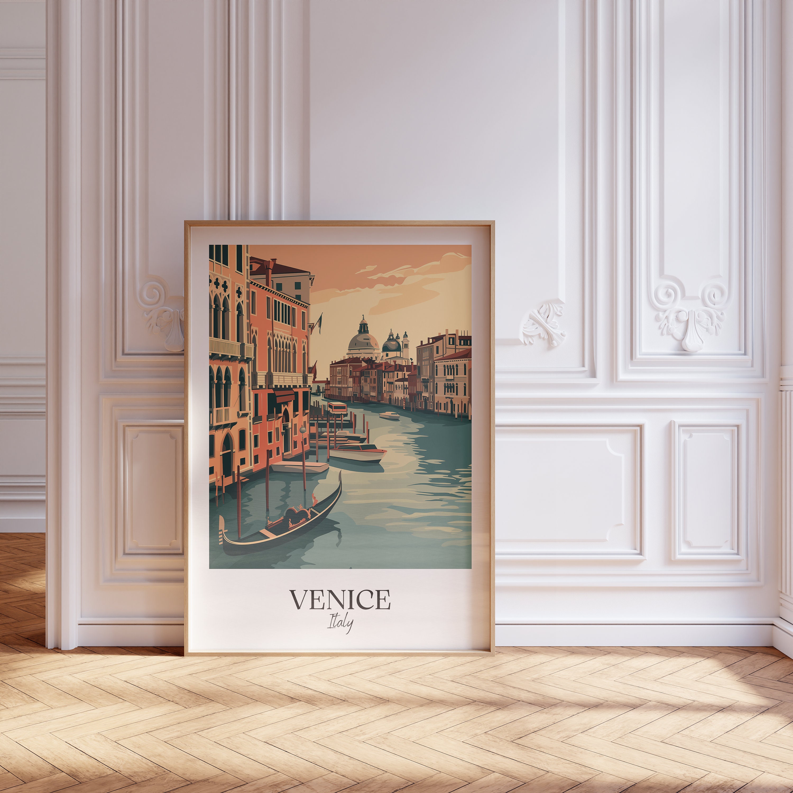 Venice City Print, Venice Travel Poster, Italy Travel Gift, Venice ...
